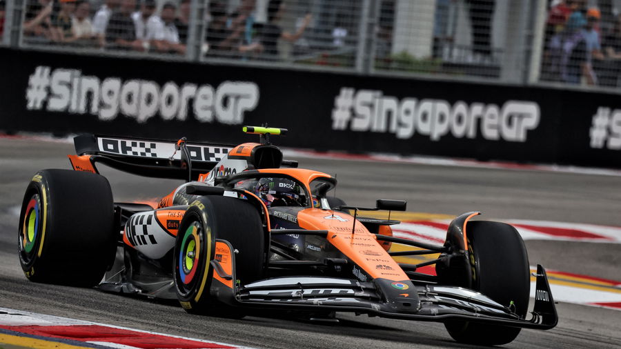 F1 GP Singapura: Lando Norris Pimpin Hari Jumat, George Russell ...