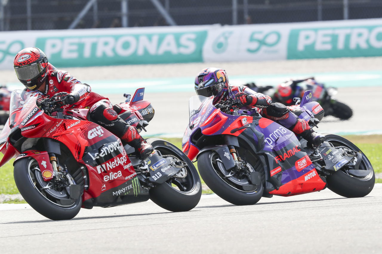 Finger pointed at surprise rider who might disrupt MotoGP title ...