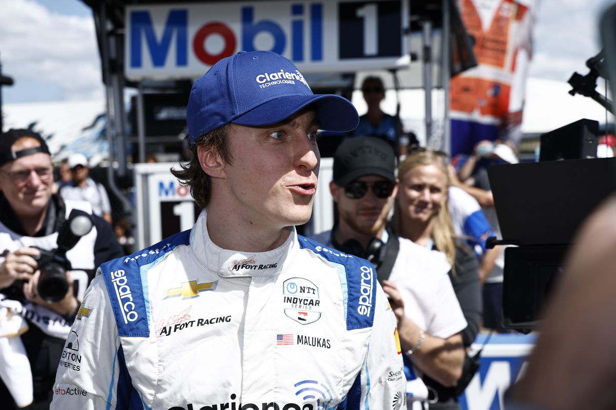 David Malukas calls his Milwaukee IndyCar qualifying laps "beautiful ...