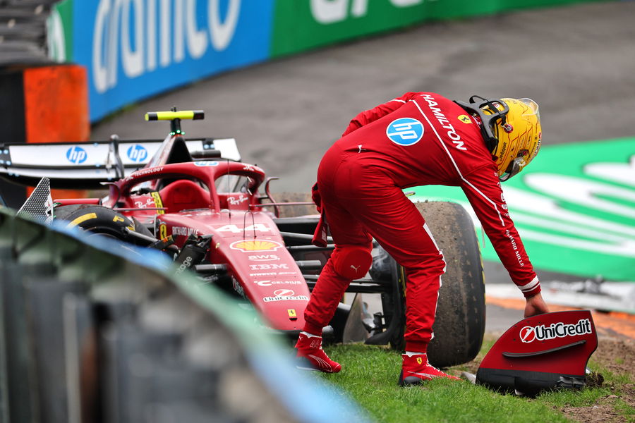 Charles Leclerc's "in the bin" verdict after Kimi Antonelli "ruined" F1 Dutch GP | Crash.net