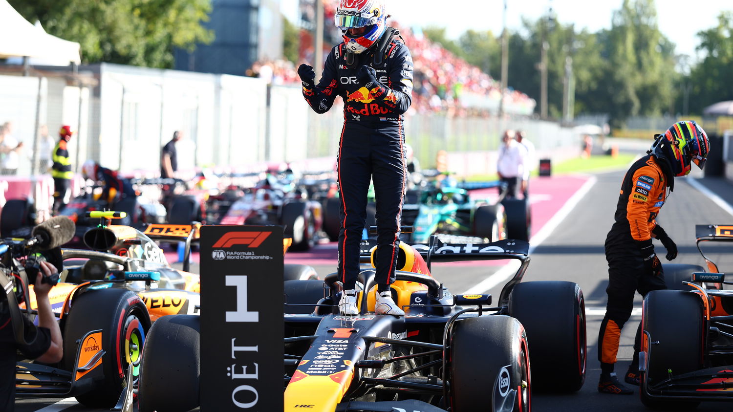 Max Verstappen makes F1 history by breaking Lewis Hamilton record at Monza | Crash.net