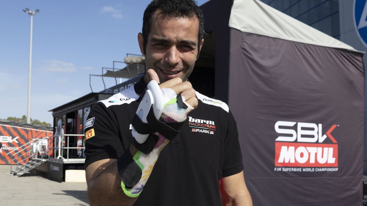 Danilo Petrucci suffers “stupid accident”, delays BMW WorldSBK debut ...