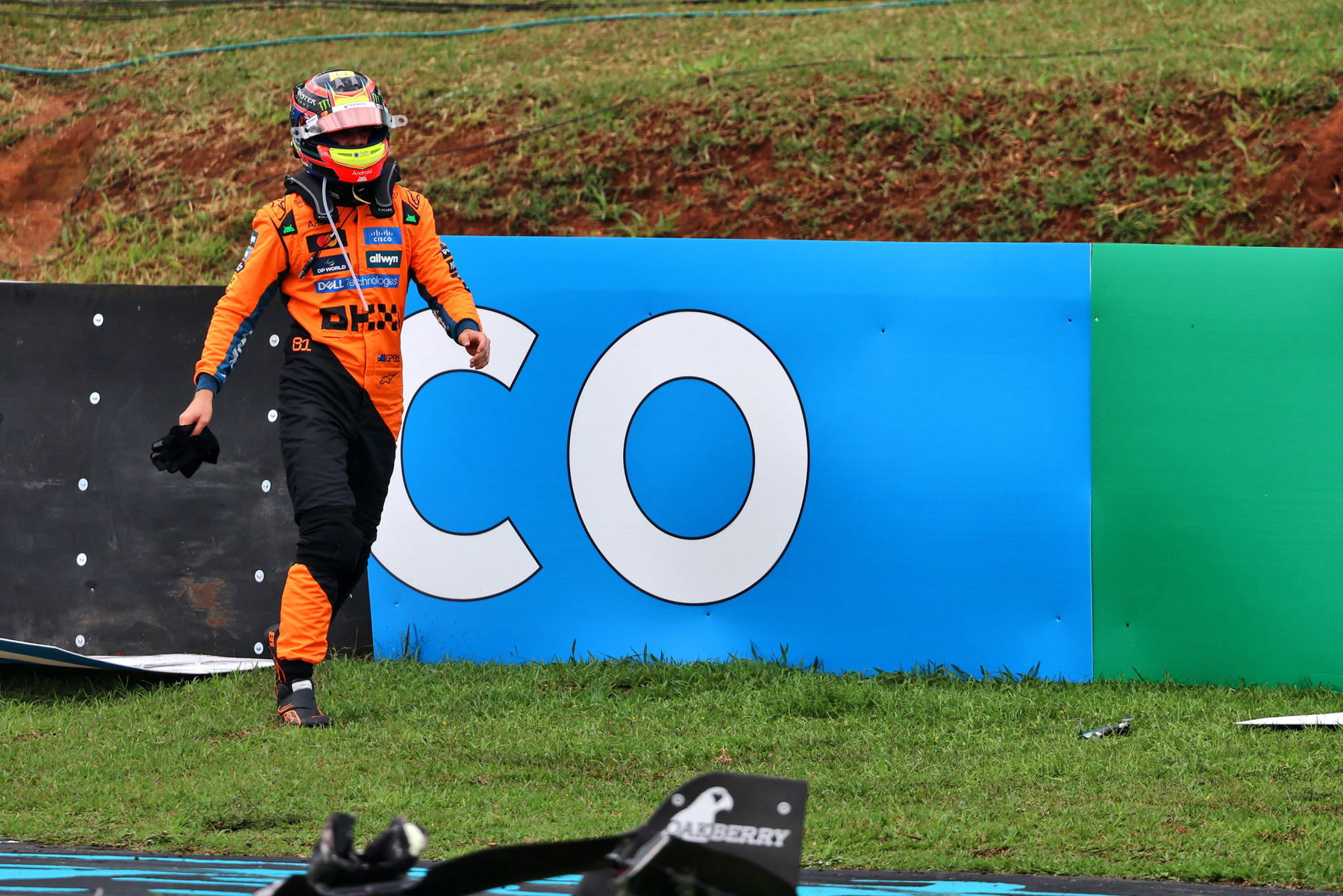 Gabriel Bortoleto escapes injury in violent high-speed crash | Crash.net