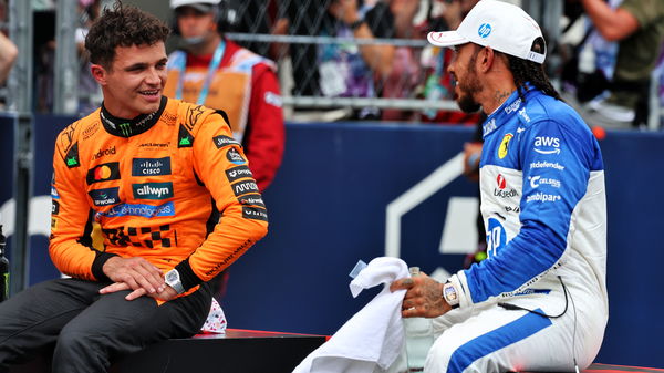 Lando Norris reveals future Lewis Hamilton F1 wish | Crash.net