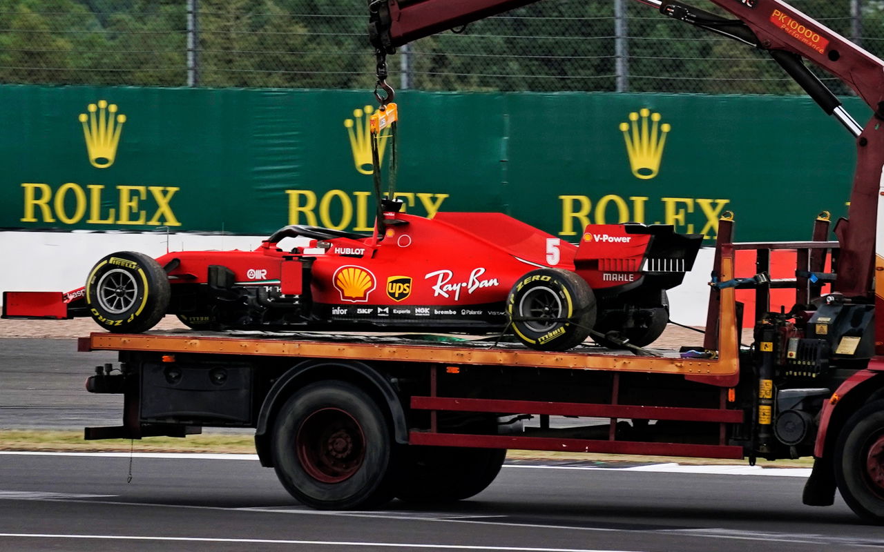 Vettel given "no warning" to "very sudden" F1 engine failure | Crash.net